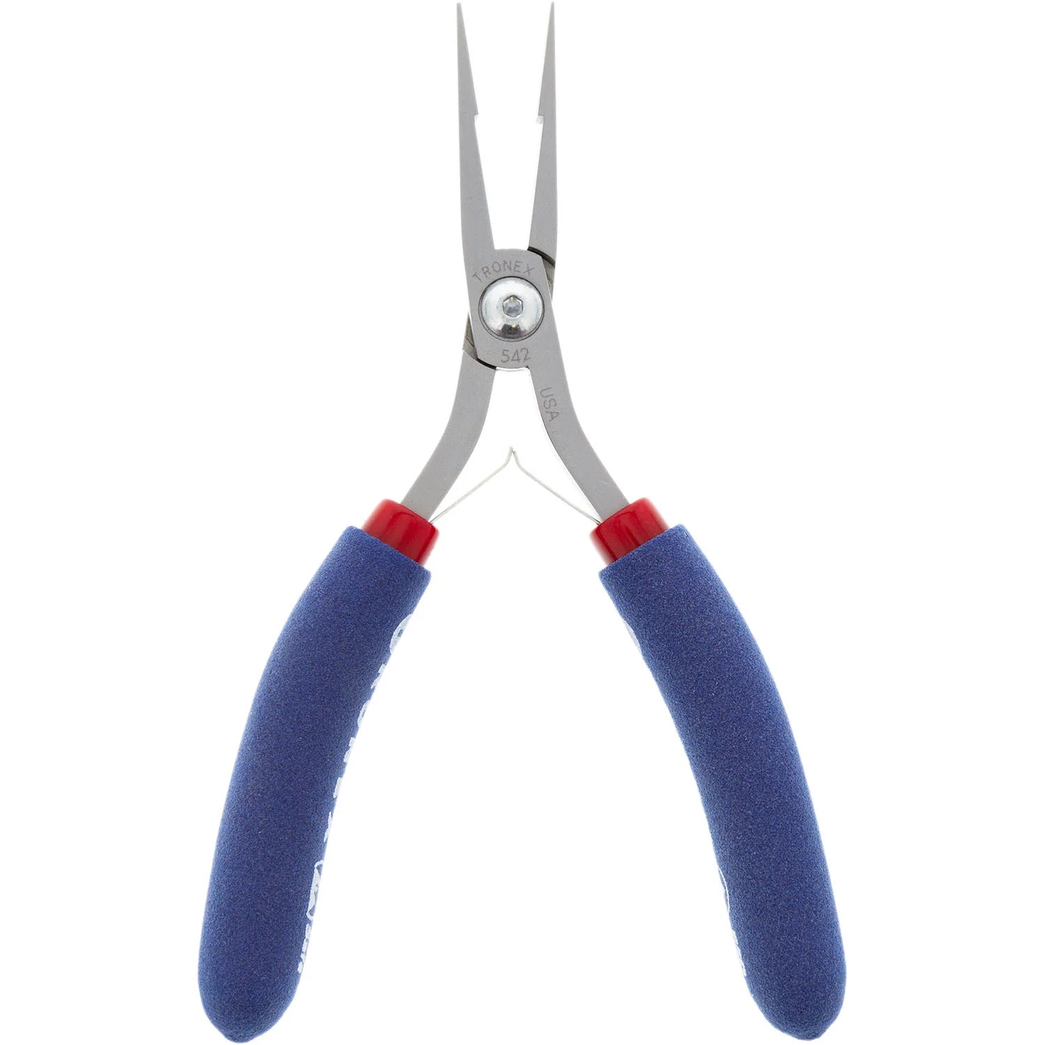 Tronex® P542 Flat Nose Pliers - Long Nose, Wide Tip, Stepped – DECOZE ...