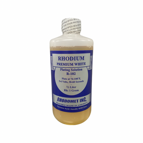 Rhodomet® Rhodium Solution – DECOZE JEWELRY TOOLS