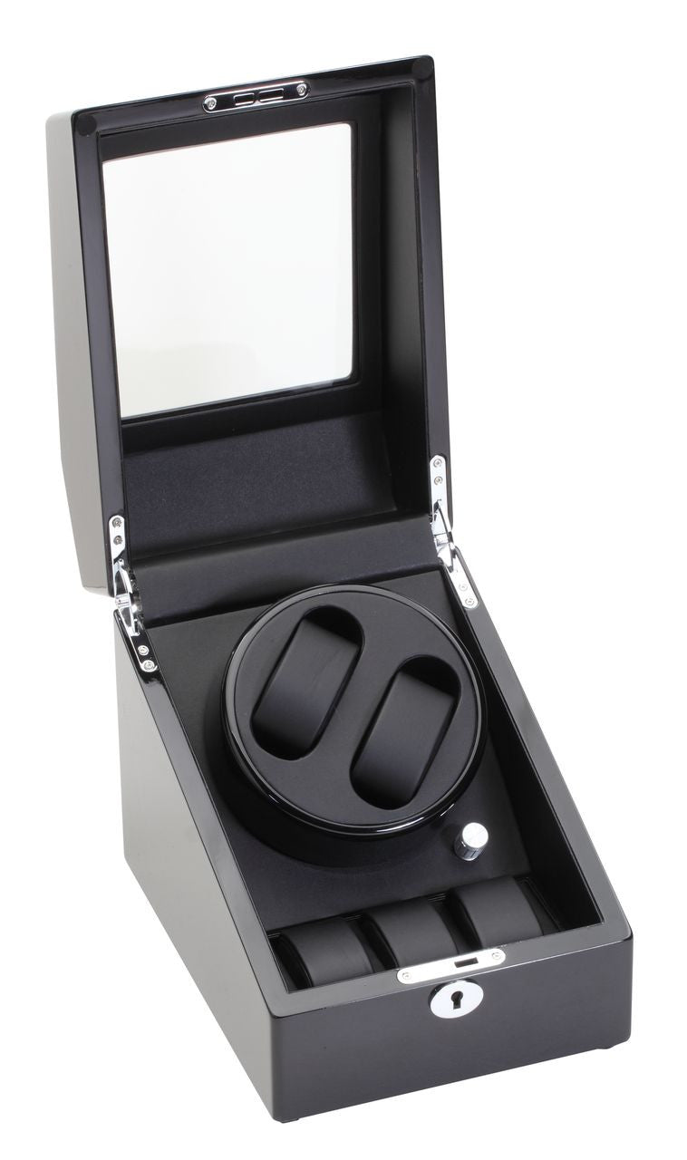 Watch Winder - Black Wood 2 – ZAK JEWELRY TOOLS